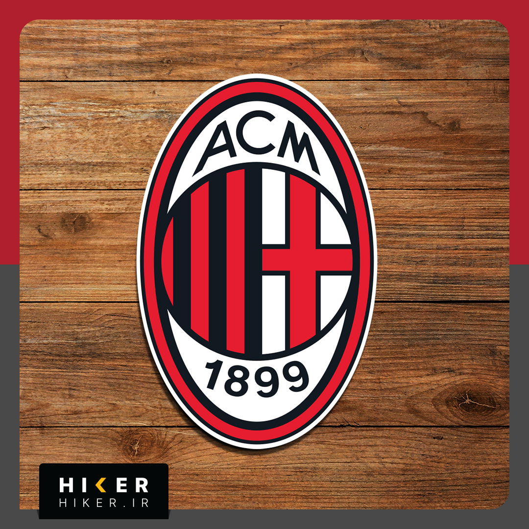 استیکر ۰۷۱۶ (لوگوی تیم فوتبال آث میلان) - هایکر